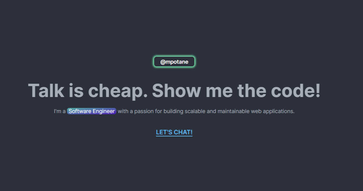 Mark Edzel Potane | Personal Porfolio | SEO Specialist.